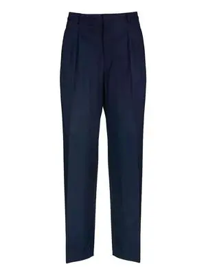 AMARANTO Pleated Trousers
