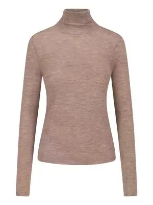 LISA YANG Lory Cashmere Sweater - Brown