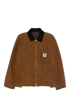 Sacai X Carhartt Zip-up Jacket - Brown