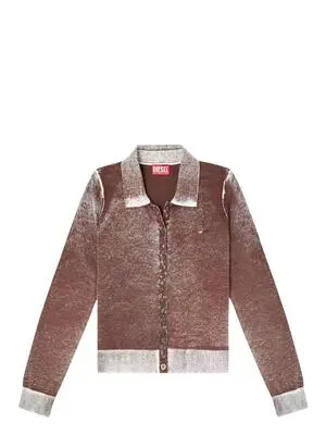 DIESEL M-loren Cardigan - Brown
