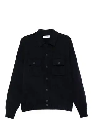 GRAN SASSO Virgin Wool Shirt Jacket - Blue