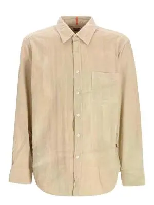 BOSS Corduroy Pocket Shirt - Neutrals