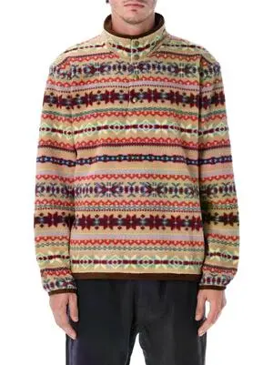 RALPH LAUREN Patterned Buttoned Sweater