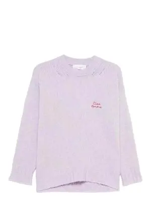 Giada Benincasa Crew-neck Sweater - Purple