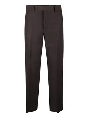 Fendi Cigarette Trousers - Brown