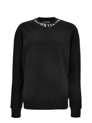 Versace Logo Sweatshirt - Black