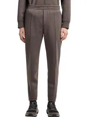 Emporio Armani Travel Essentials Double Jersey Jogger Pants - Solid Dark