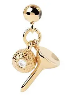 PDPAOLA Golf Charm - Gold