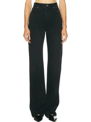 GRLFRND Graham High-rise Straight Leg Jeans - San Fernando Rd