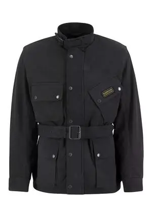 Barbour Belted Jacket - Black