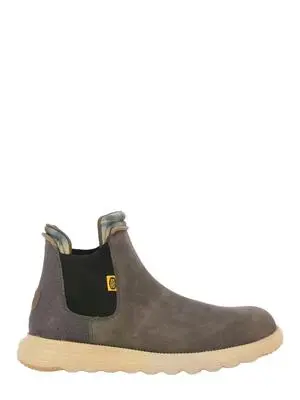 HEY DUDE Elastic-panelled Chelsea Boots - Brown