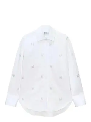 MSGM Cotton Shirt - White