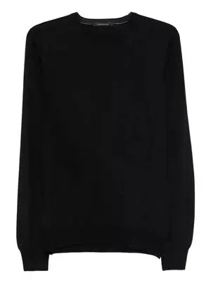 Tagliatore Fine-knit Jumper - Black