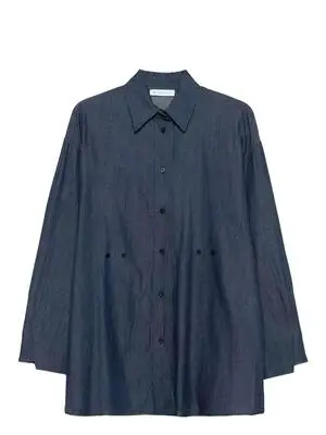 MANUEL RITZ Long-sleeve Shirt - Blue