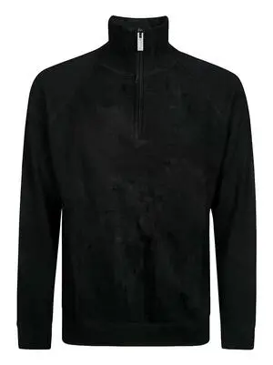 PAOLO PECORA Half-Zip High-Neck Sweater