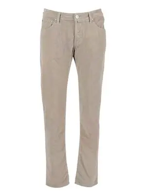 Jacob Cohen Five-pocket Corduroy Trousers - Brown