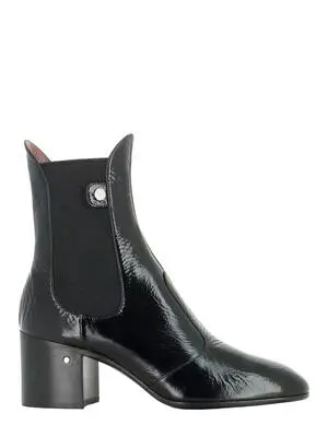 Laurence Dacade 60mm Angie Leather Chelsea Boots - Black