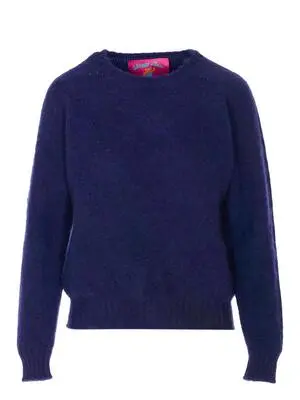 Howlin' Shaggy Bear Sweater - Blue