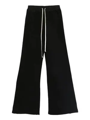 Rick Owens Pusher Drawstring-waist Trousers - Black