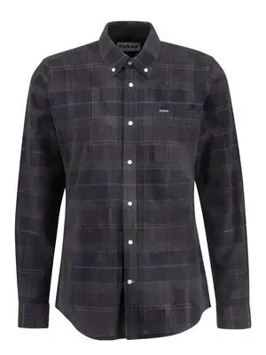 Barbour Blair Tartan Corduroy Shirt - Blue