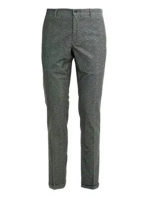 Incotex Textured Cotton Trousers - Grey