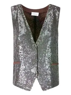 P.A.R.O.S.H Sequined Waistcoat