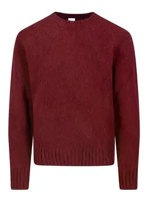 Aspesi Wool Crew Neck Sweater - Red