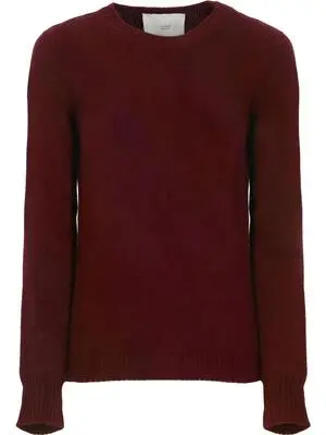 VANISÈ Ribbed-Trim Crew-Neck Sweater