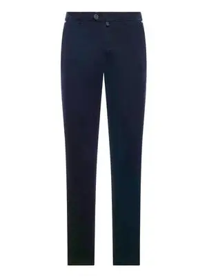 Kiton Cotton Trousers - Blue