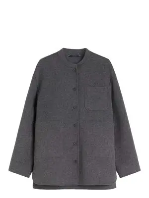 Max Mara Pocket Wool Jacket - Grey