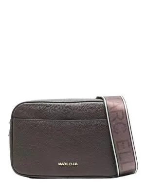 MARC ELLIS Leather Crossbody Bag - Brown