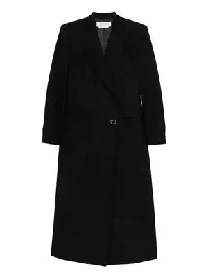 Gabriela Hearst Wool Double-breasted Coat - Black