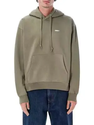 Obey Front-pocket Hoodie - Green