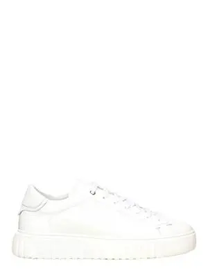 GIULIANO GALIANO Mars Crock Leather Sneakers - White