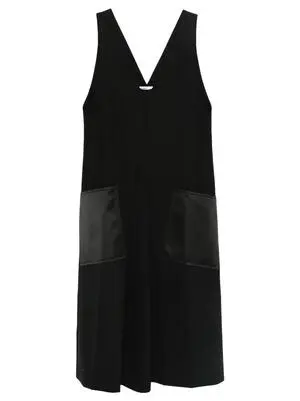 Carven Panelled Dress - Black