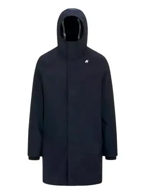 K-WAY Thomas Bonded Coat - Blue