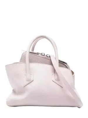 Attico Leather Tote Bag - Pink