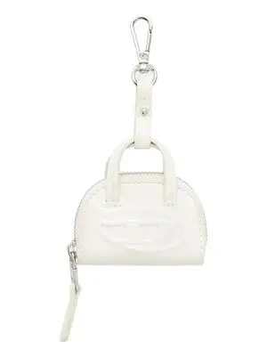 DIESEL® Dome 1dr Charms Keyring - White