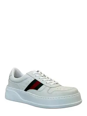 Gucci Striped Chunky Sneakers - White