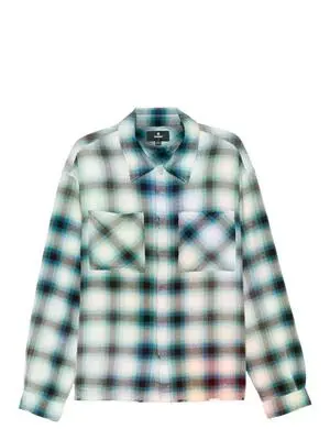REPRESENT Plaid Shirt - White