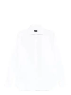 Zegna Long Sleeve Shirt - White