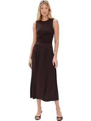 Paige Bonita Midi Dress - Java