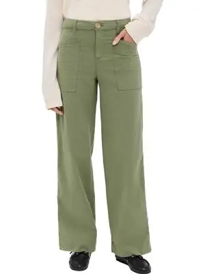Frank & Eileen Wrap Pocket Pants - Olvt
