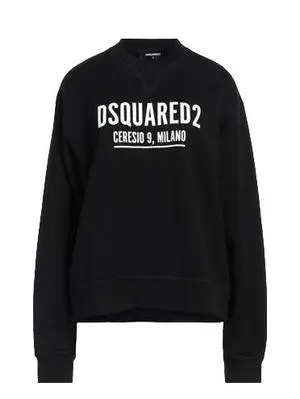 Dsquared2 Sweatshirt In Fleece - Black