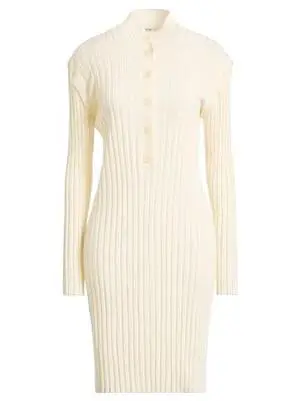 Wolford Ivory Wool Mini Dress - White
