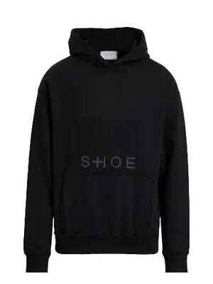 SHOE Light Cotton-blend Fleece Sweatshirt - Black
