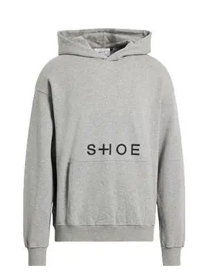 SHOE Light Cotton-blend Fleece Sweatshirt - Grey