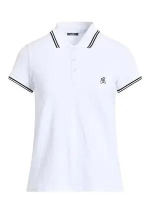 Hogan Piqué Polo Shirt - White