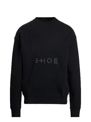 SHOE Fleece Sweatshirt With Logo Black