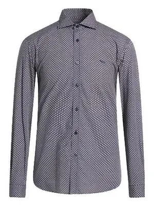 HARMONT & BLAINE Shirt Midnight Size Cotton - Blue